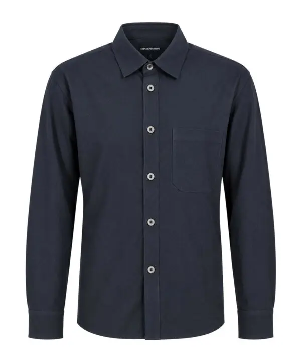Emporio Armani Patch Detail Shirt - No