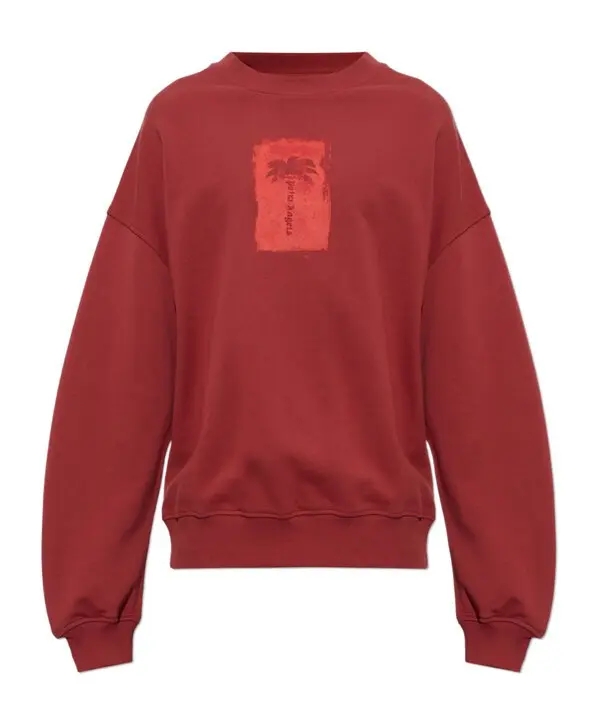 Palm Angels Long-sleeve Sweatshirt - Red