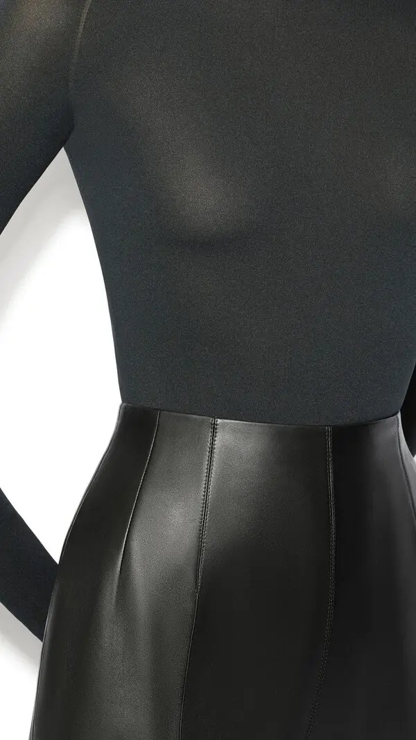 Alaïa Tapered Lambskin Pants