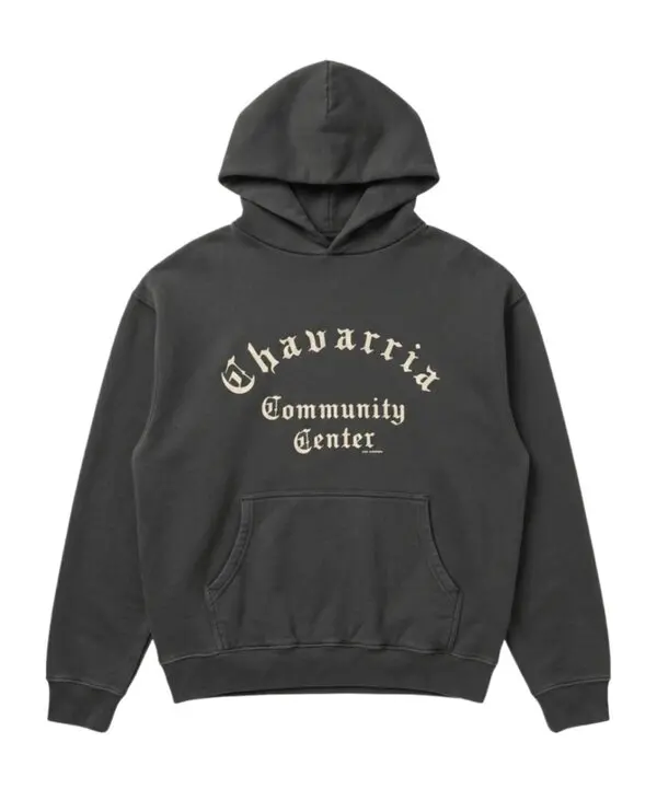 WILLY CHAVARRIA Logo-print Hoodie - Grey
