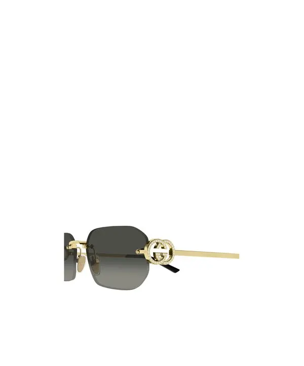 Gucci Rectangular-frame Sunglasses