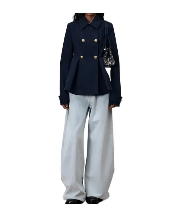 Dior Peplum Peacoat