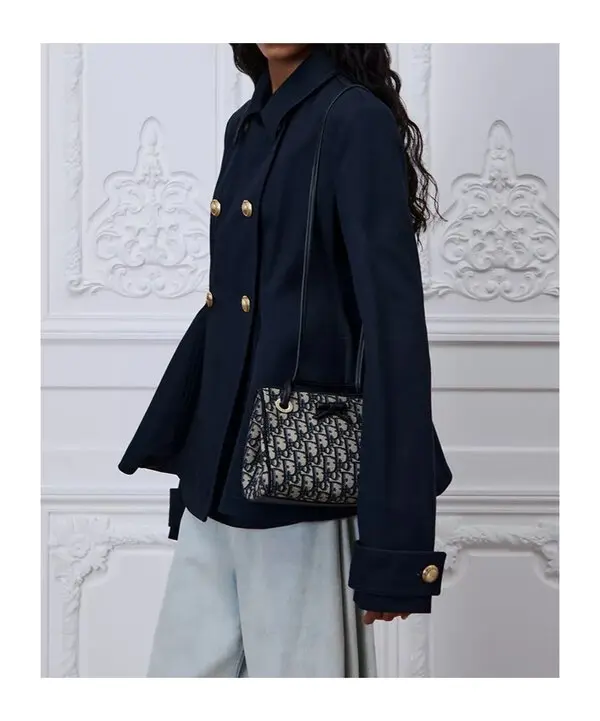 Dior Peplum Peacoat