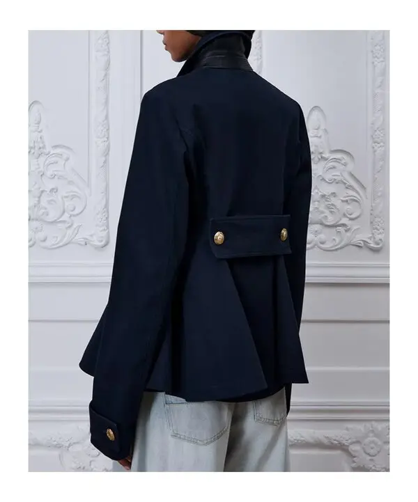 Dior Peplum Peacoat