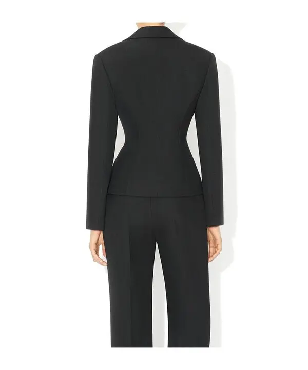 Alaïa Light Wool Single-breasted Jacket