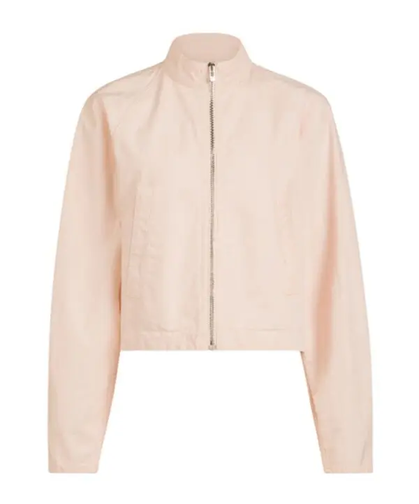 Alaïa Stand Collar Cropped Jacket - No