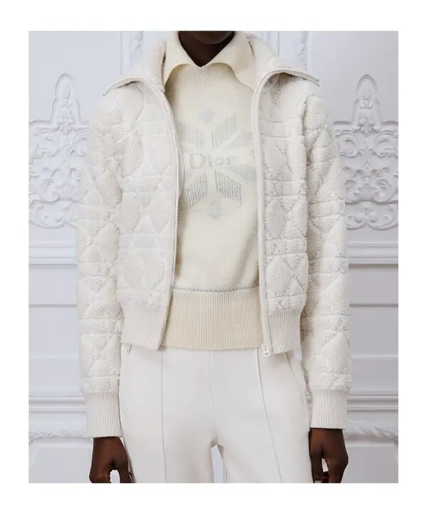 Dior Dioralps Cannage Zipped Jacket