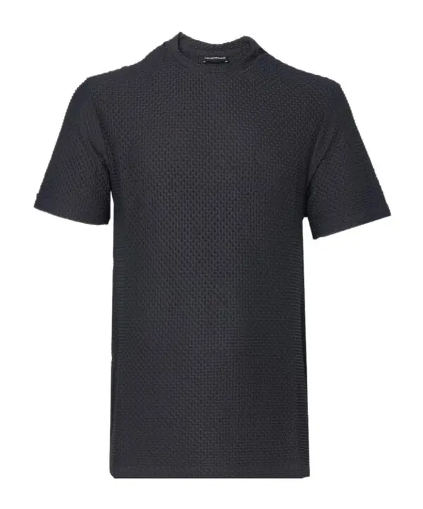 Emporio Armani Embossed Two-way Stretch Jersey T-shirt