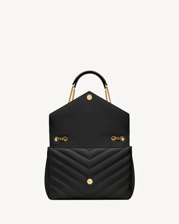 Saint Laurent Loulou Large In Matelasse Lambskin