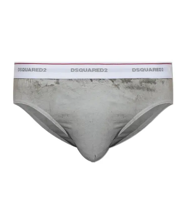 Dsquared2 Signature Briefs - Grey