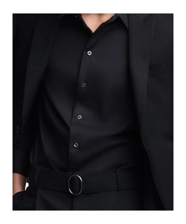 Emporio Armani Technical Stretch Cotton Shirt