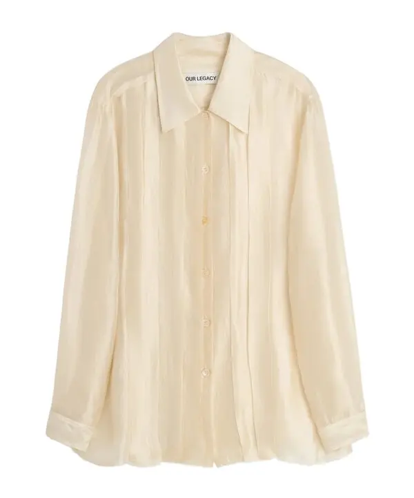Our Legacy Textured Relaxed Shirt - No