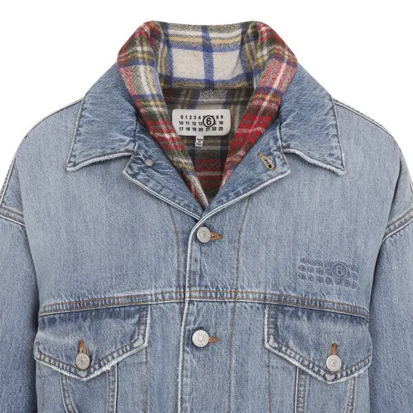 MAISON MARGIELA Long-sleeve Denim Jacket