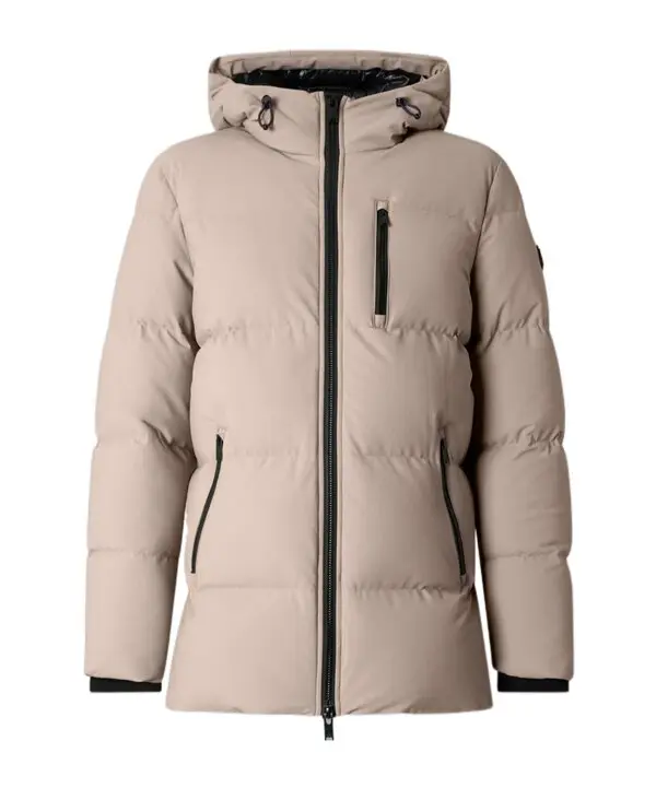 Moose Knuckles Soho 3q Down Jacket - Ashen