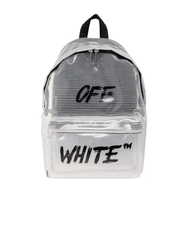 Off-White Zippered Backpack