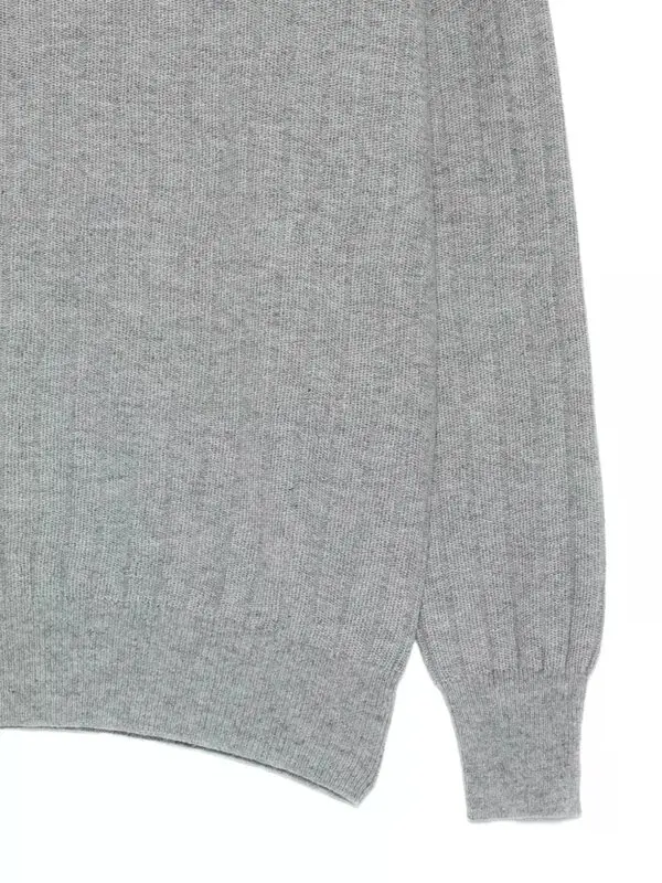 LARDINI Ribbed Roll-neck Sweater
