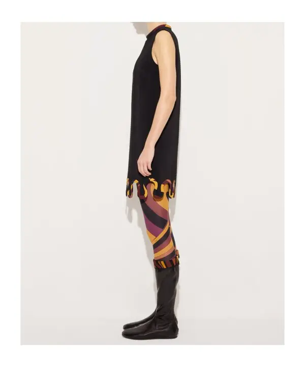 Emilio Pucci Cady Dress With Printed Details