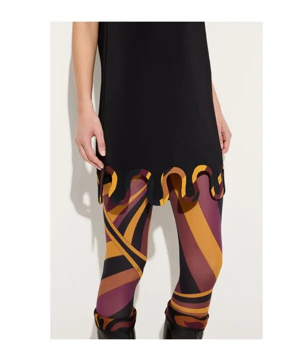 Emilio Pucci Cady Dress With Printed Details