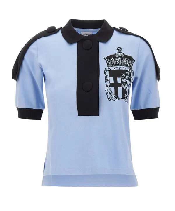 Vaquera Short-sleeved Polo Shirt - Blueblk