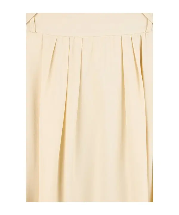 Rabanne Pleated Midi Skirt