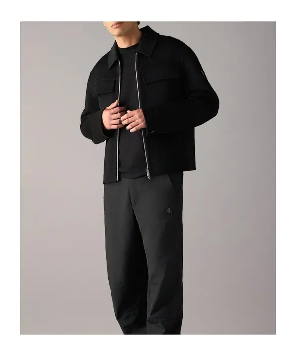 Moose Knuckles Logo-patch Buttoned Jacket
