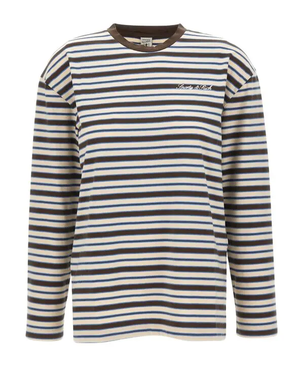 SPORTY  RICH Long-sleeved T-shirt