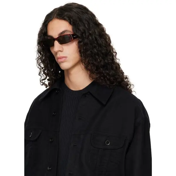Saint Laurent Sl 942 Rectangle-frame Sunglasses - No