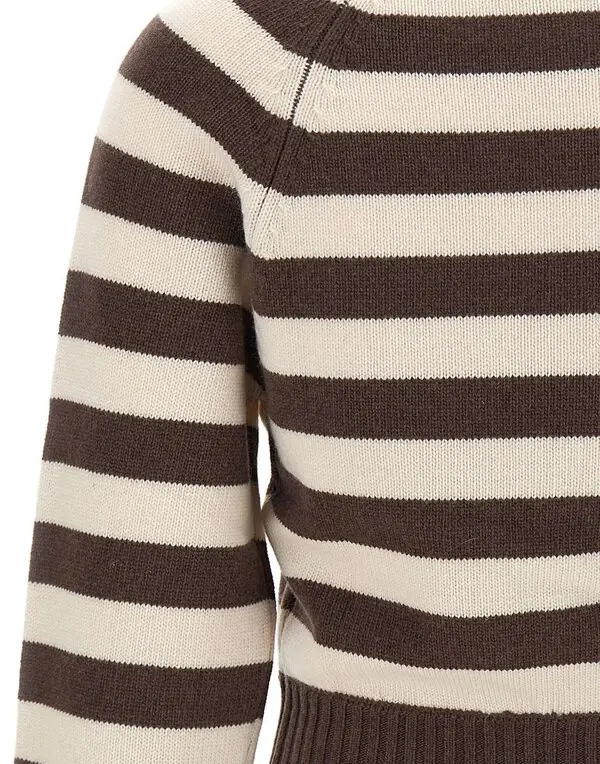 SPORTY  RICH Striped Sweater