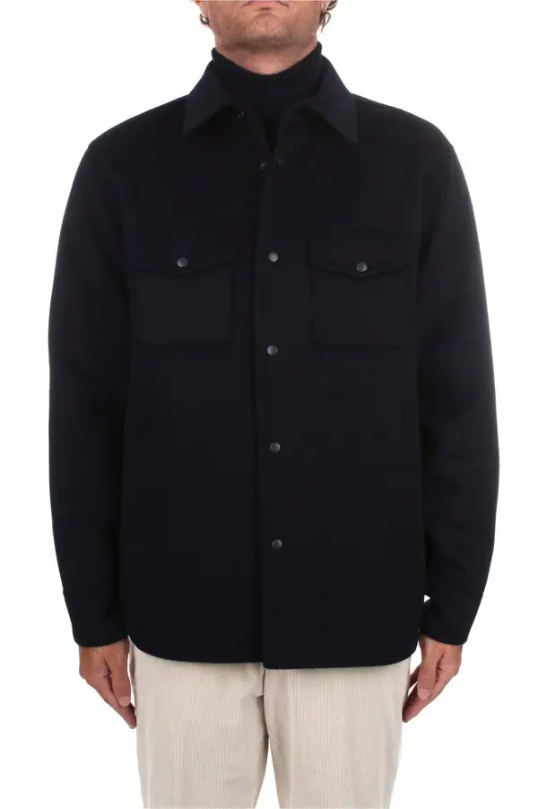 Aspesi Shirt Collar Buttoned Overshirt