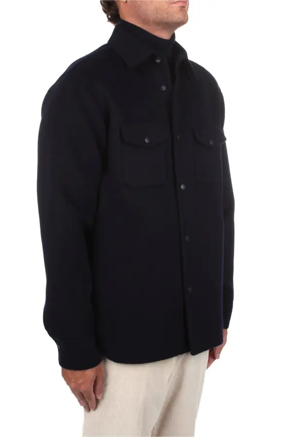 Aspesi Shirt Collar Buttoned Overshirt