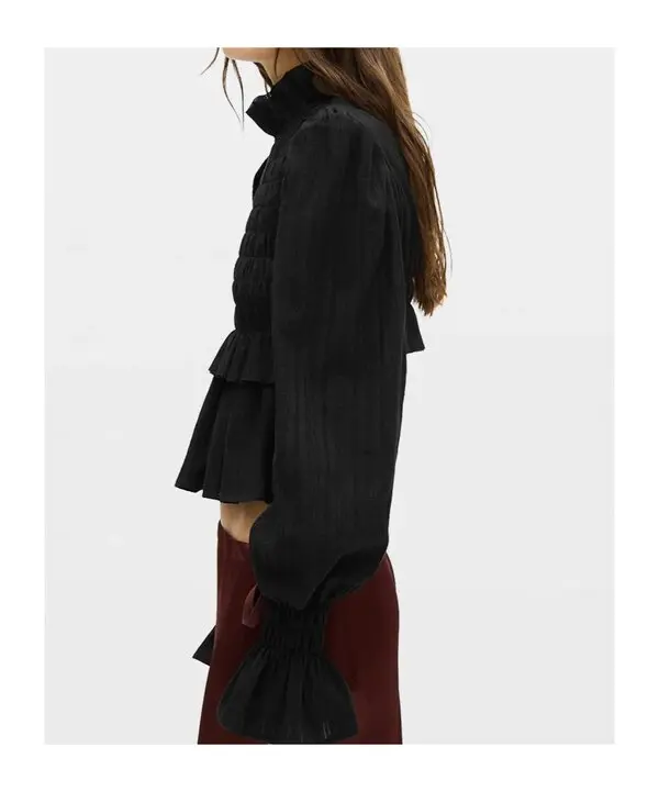 ANN DEMEULEMEESTER Ruffled-details Blouse