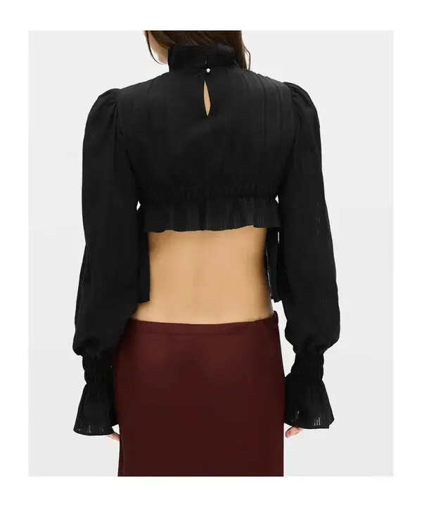 ANN DEMEULEMEESTER Ruffled-details Blouse