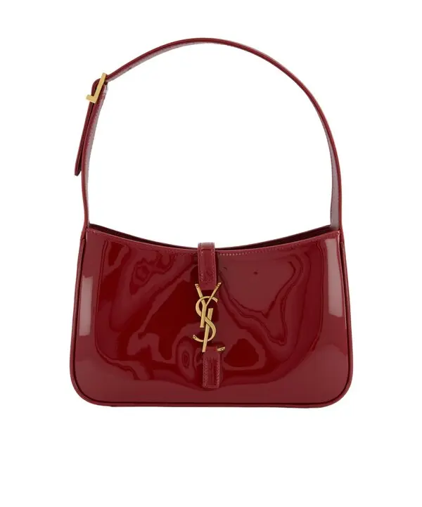 Saint Laurent Le 5 À 7 Logo Plaque Shoulder Bag - No