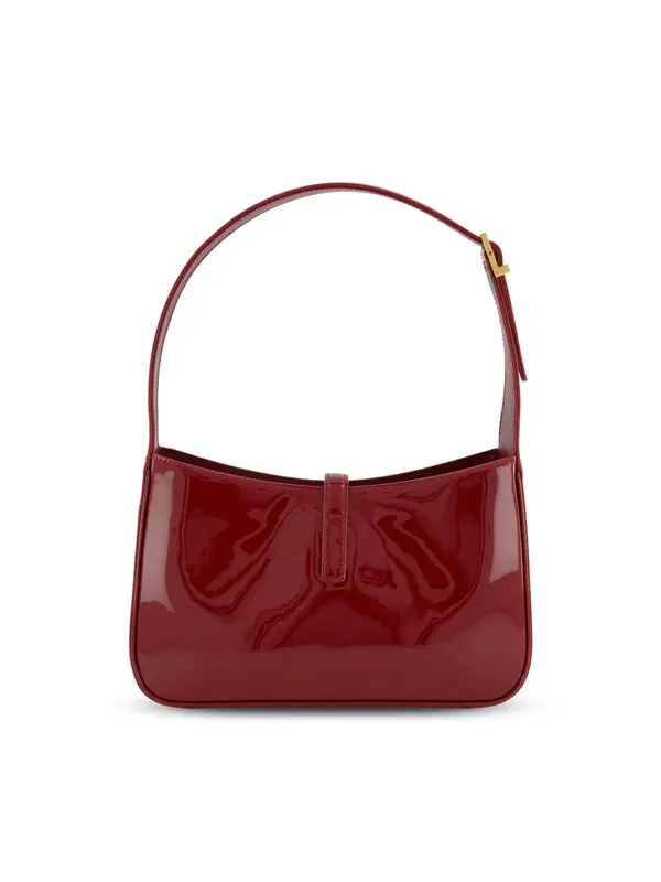 Saint Laurent Le 5 À 7 Logo Plaque Shoulder Bag - No