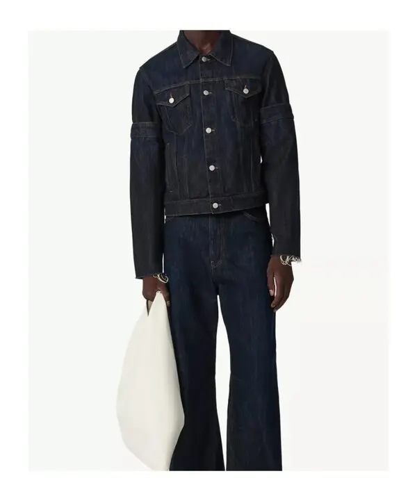 MAISON MARGIELA Flipped-sleeve Denim Jacket