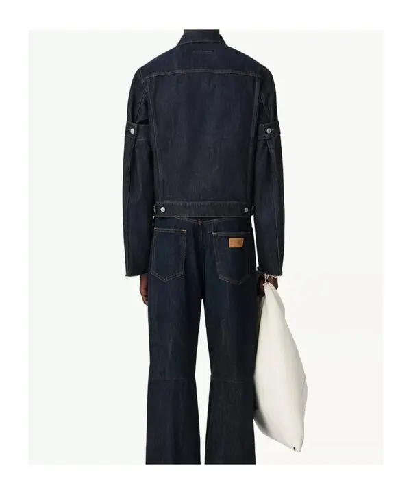MAISON MARGIELA Flipped-sleeve Denim Jacket