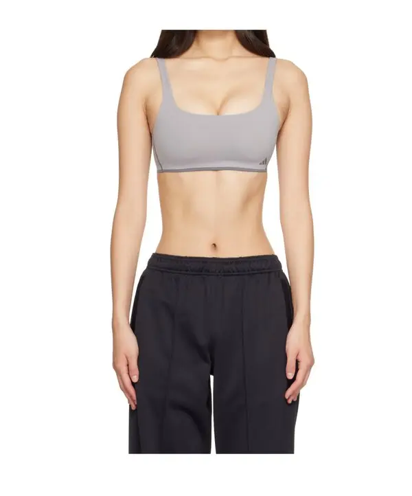 ENTIRE STUDIOS Adidas Collaboration Optime Training Low-support Sports Bra - Grey