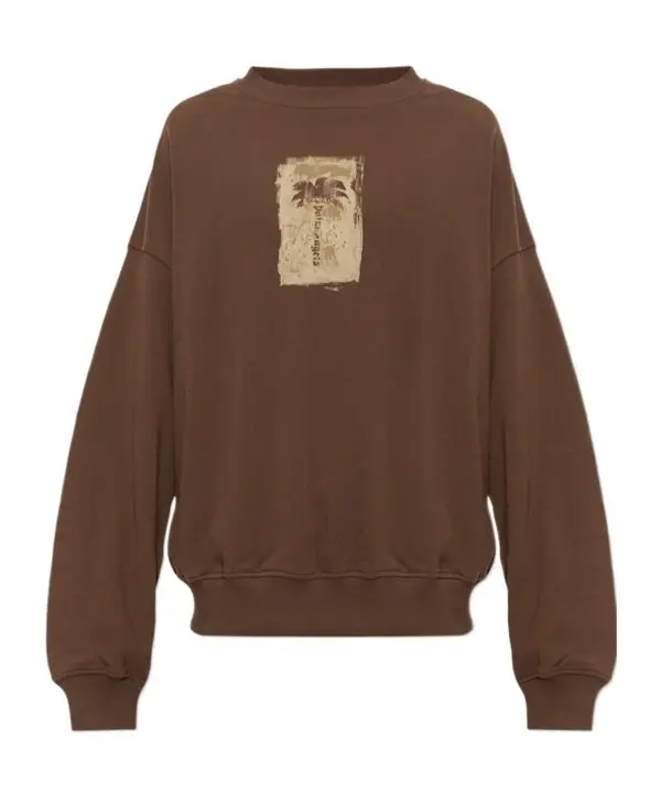 Palm Angels Long-sleeve Sweatshirt - Brown