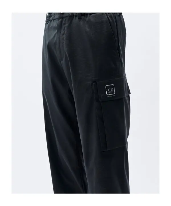 C.P. COMPANY Metropolis Series Technical Panama No Side Seam Cargo Pants