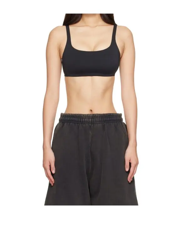 ENTIRE STUDIOS Adidas Collaboration Optime Training Low-support Sports Bra - Black