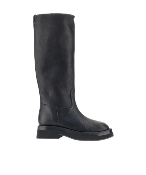 Paris Texas Round-toe Boots - Black