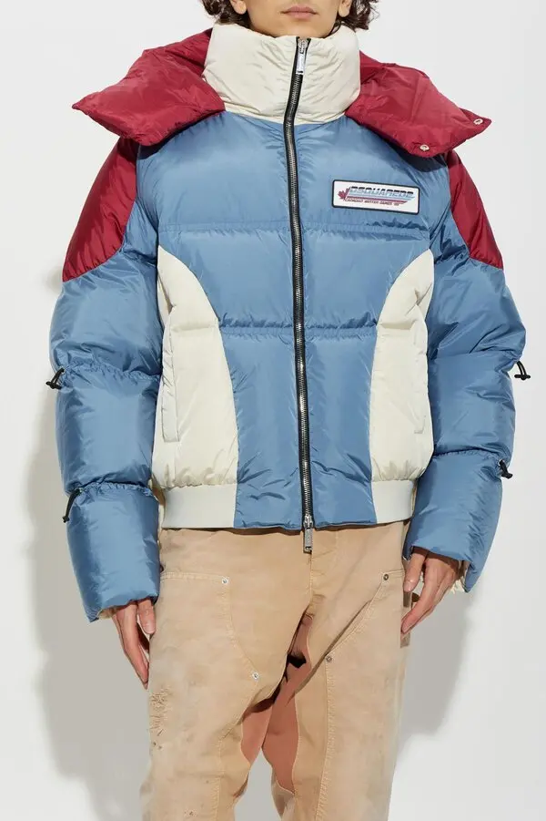 Dsquared2 Logo Patch Padded Down Jacket