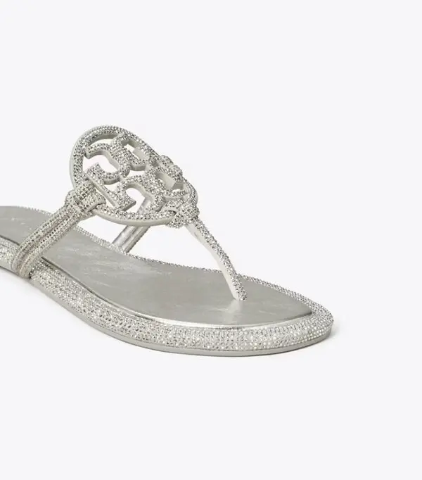 Tory Burch Crystal Embellished Sandal