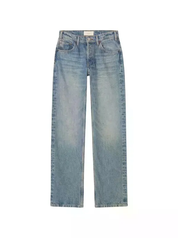 JEANERICA Kyoto Faded-effect Straight-leg Jeans - Blue