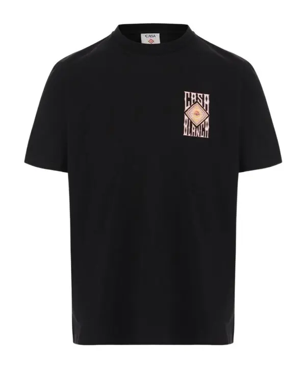 Casablanca Short Sleeve T-shirt - Black