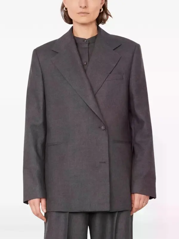 Officine Générale Vahe Double-breasted Blazer - Grey