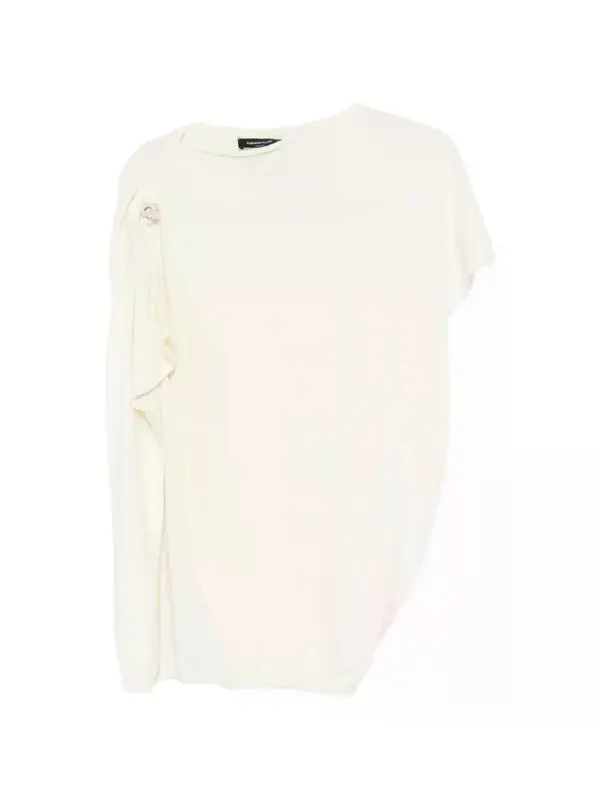 Fabiana Filippi Embellished Sweater - Neutrals