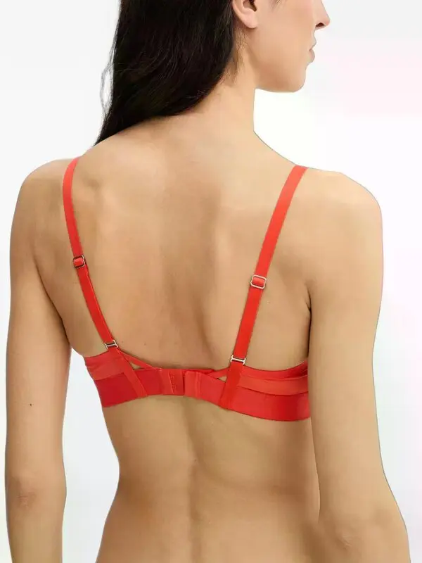 Chantelle Pulp Lush Floral-embroidered Mesh Bra