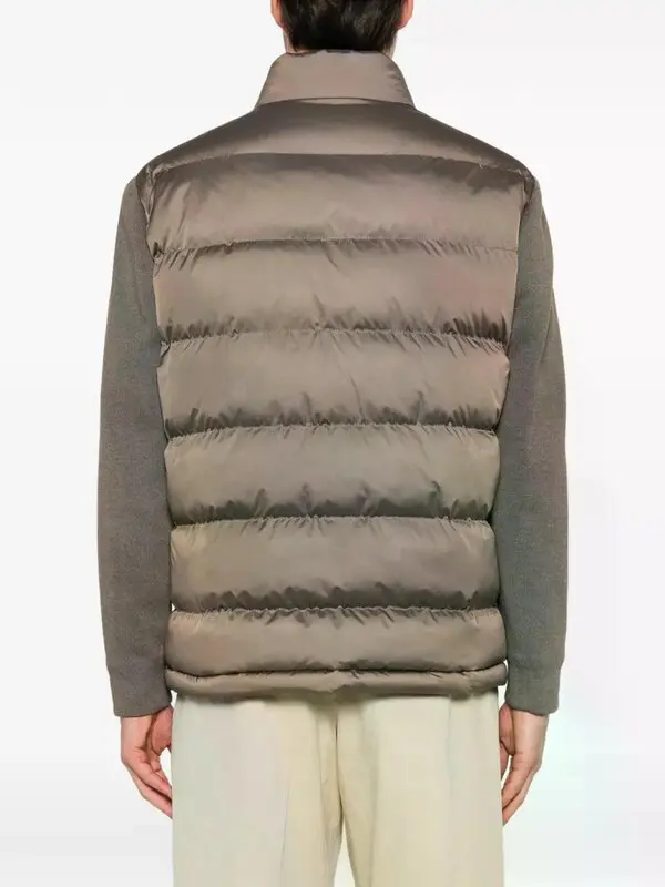 SERGIO MORETTI FIRENZE Quilted Panelled Jacket