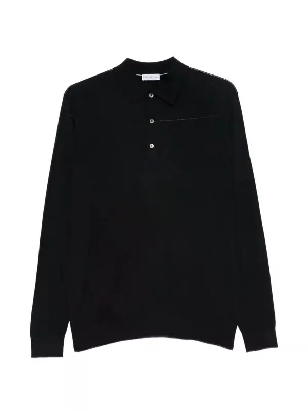 ÉPHÉMÈRE Long-sleeve Polo Shirt